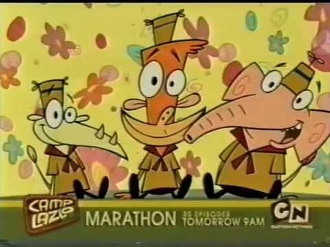 Cartoon network promo: Camp lazlo marathon (February 18,2007)