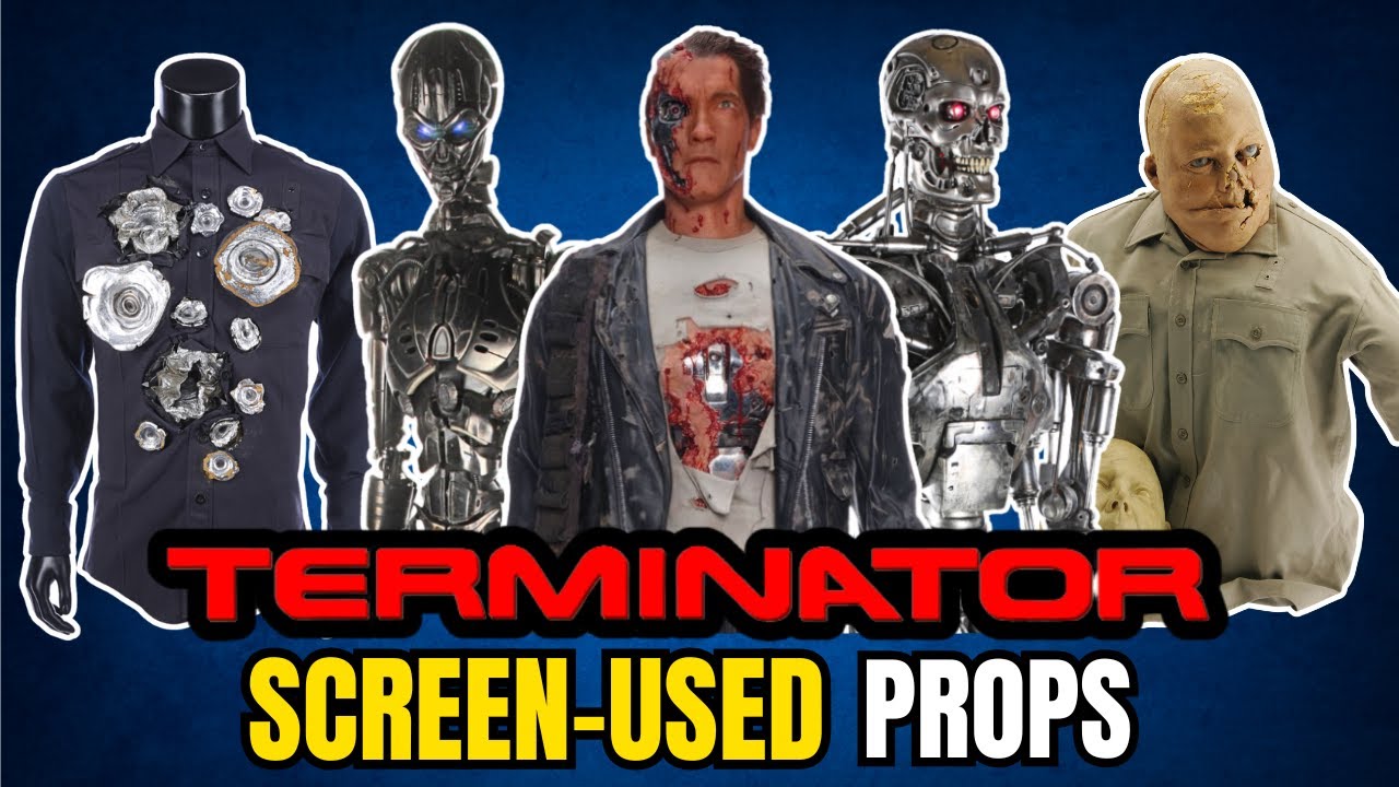 Screen Used Terminator Props | Where Are They Now? - YouTube