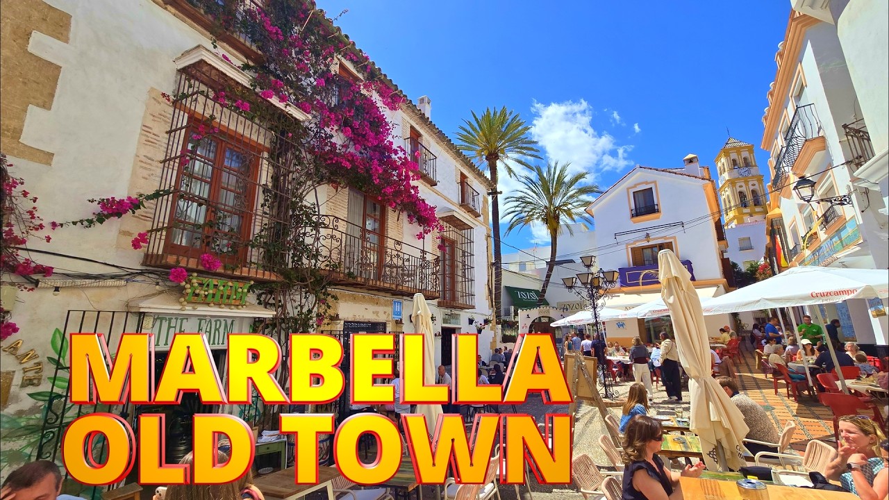 Marbella, Spain - Scenic Old Town 4K Walking Tour 2025 - YouTube