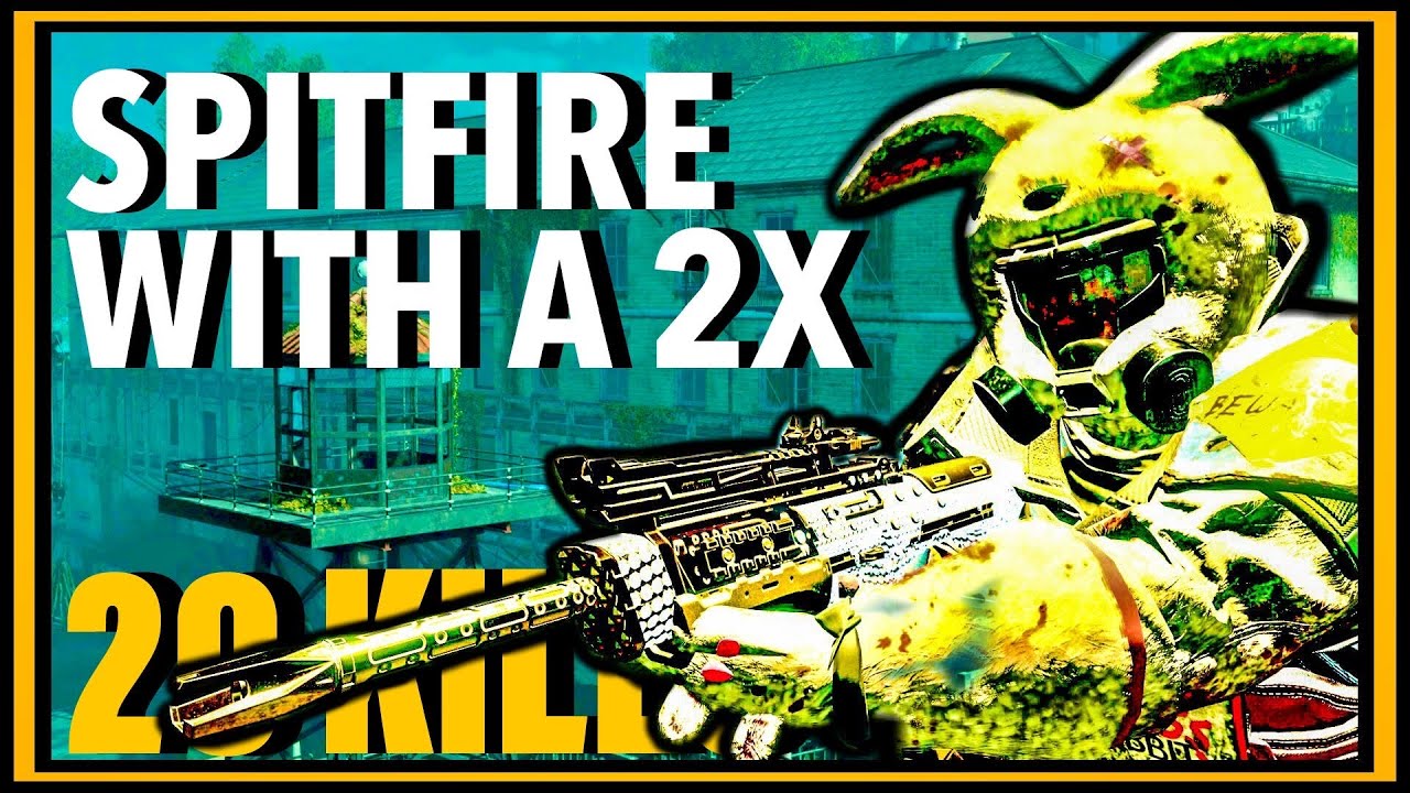 Spitfire With a 2x is Awesome 😎 | 20 Kills | CoD Black Ops 4 Blackout ...
