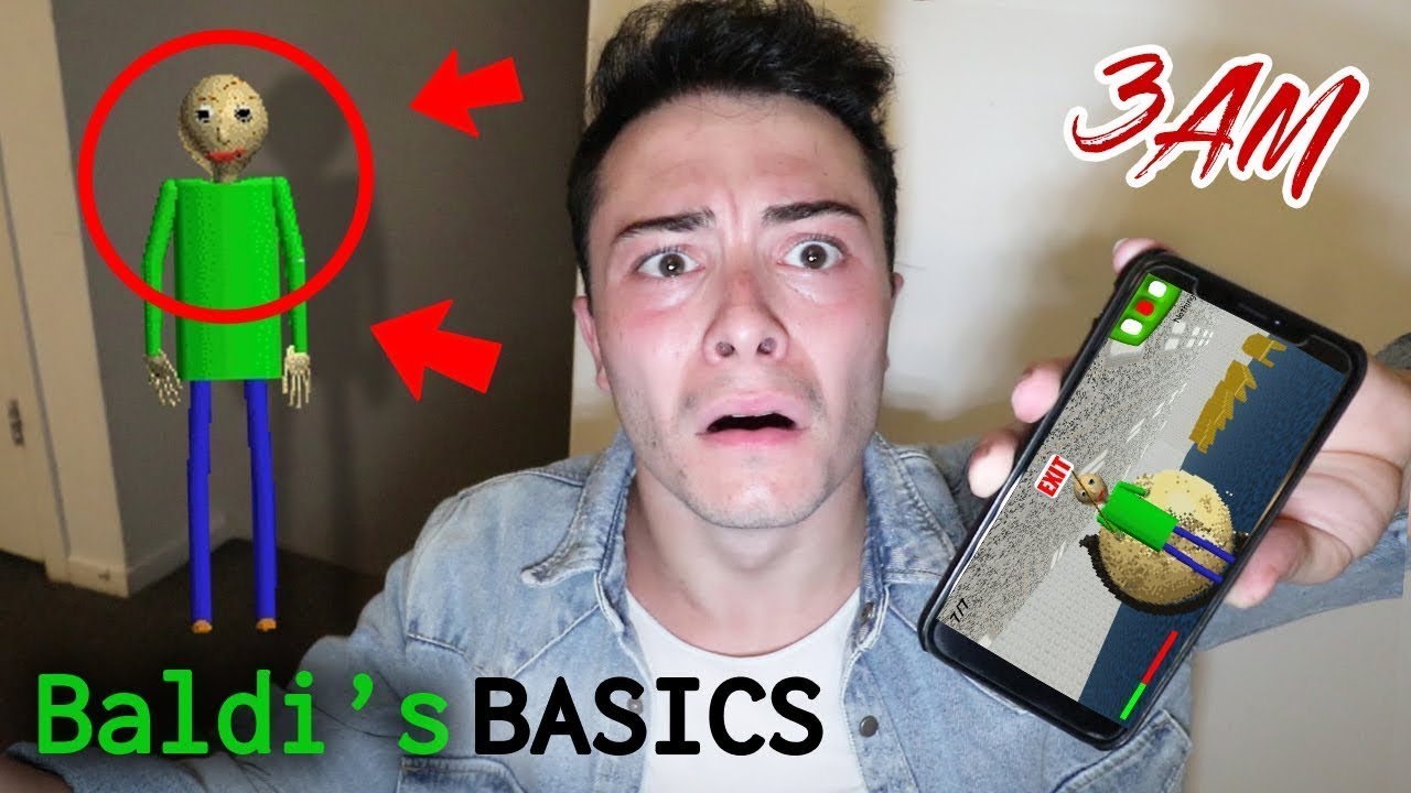 DO NOT PLAY BALDI'S BASICS AT 3 AM!! (HE CAME TO MY HOUSE) - YouTube