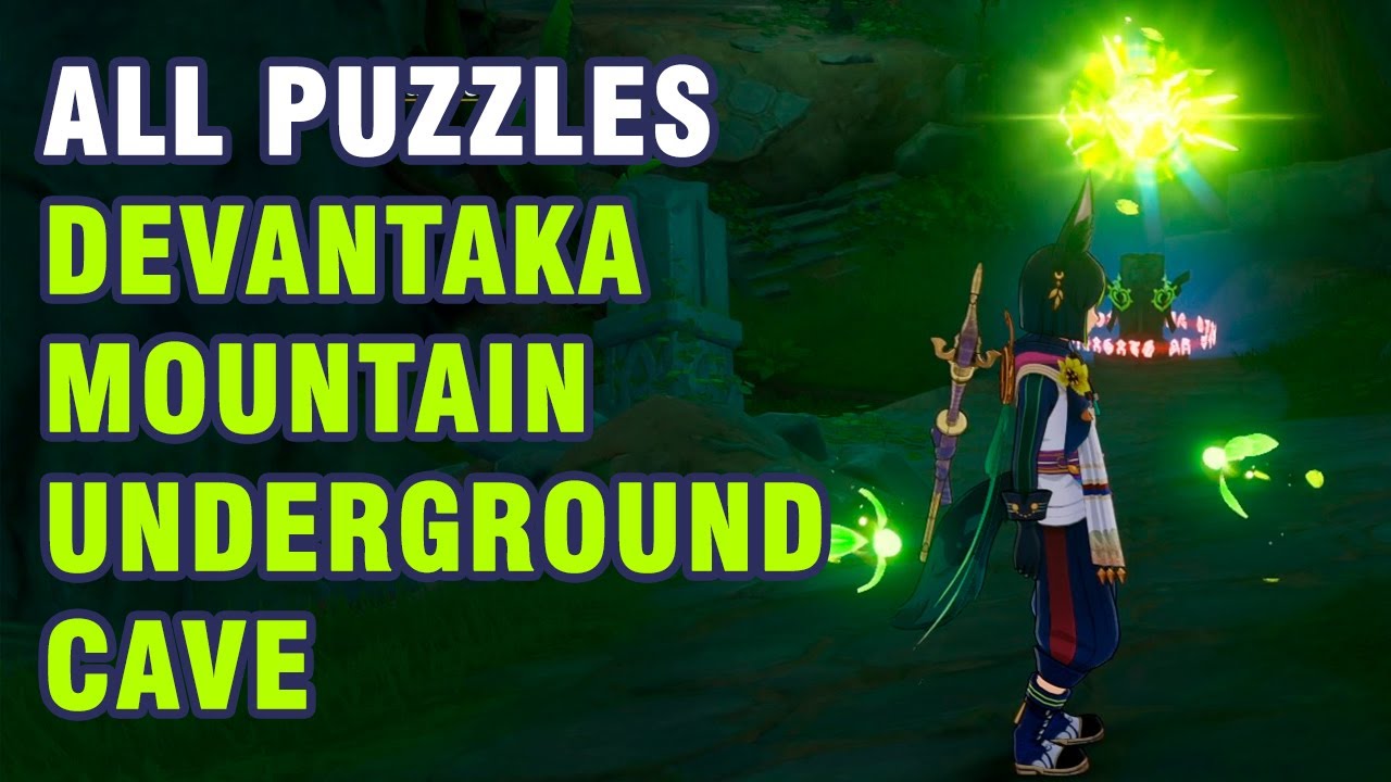 Devantaka Mountain Underground Cave ALL Puzzles | Vimana Agama Low the ...