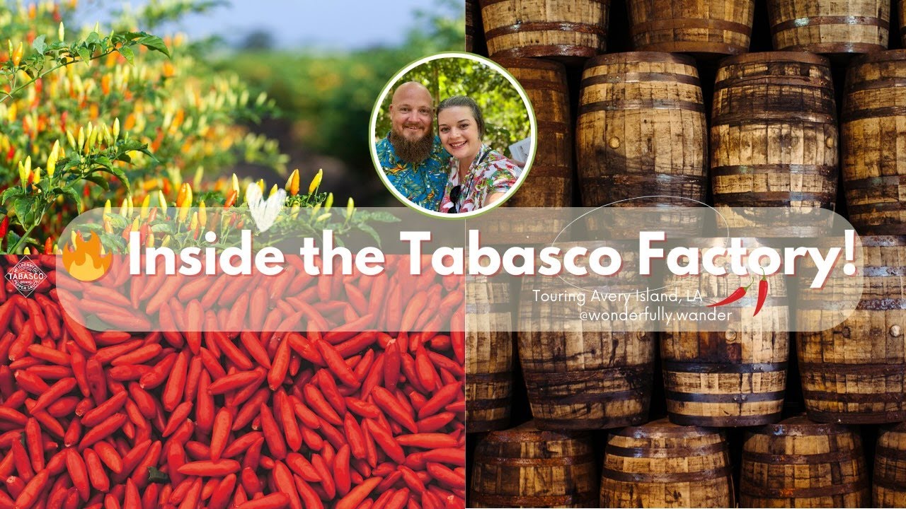 Inside the Tabasco Factory | Avery Island Self-Guided Tour 🌶️ - YouTube