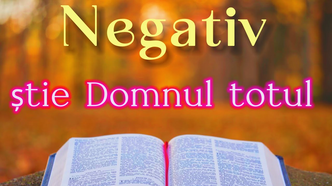 Negativ-STIE DOMNUL TOTUL @BijiDinBarbulesti Chords - Chordify