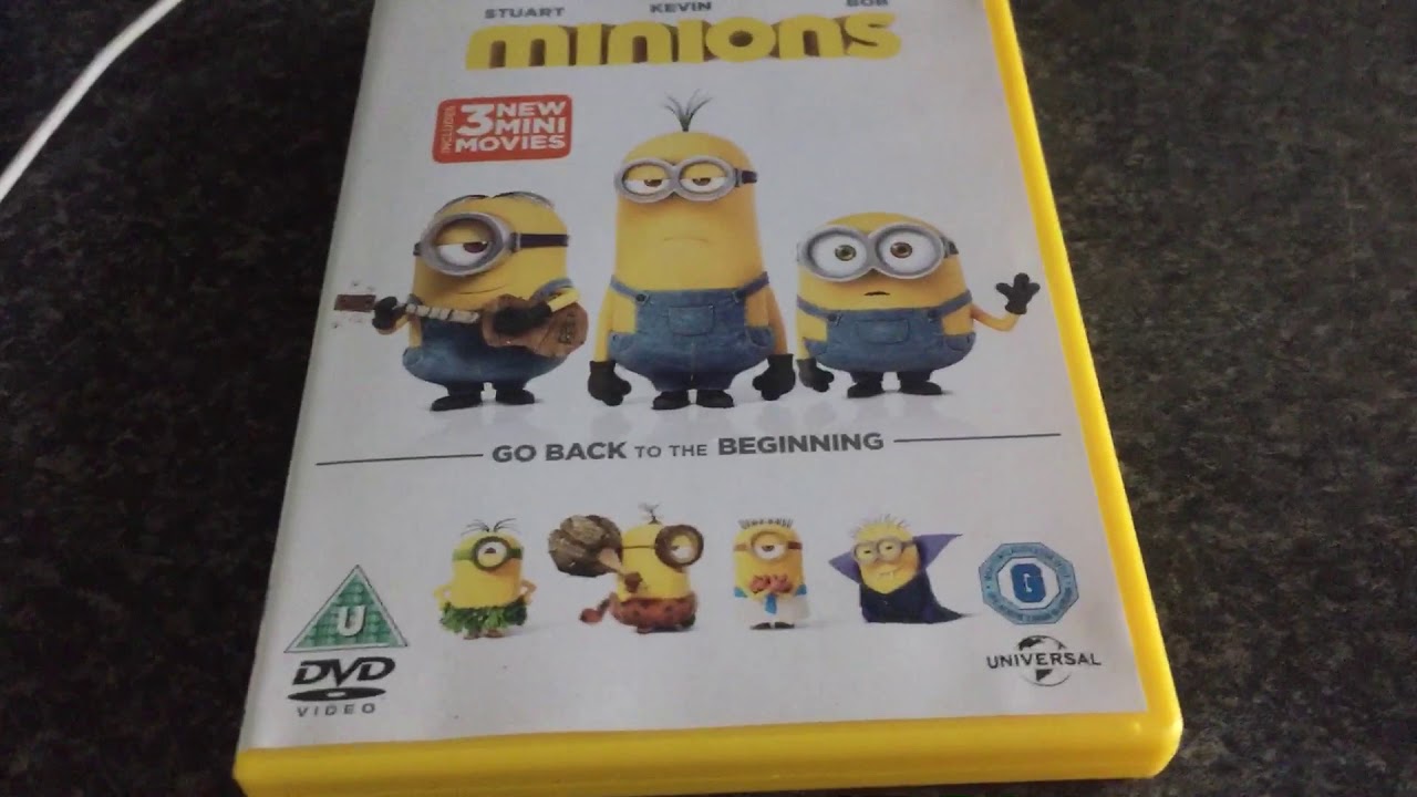 Minions DVD unboxing - YouTube