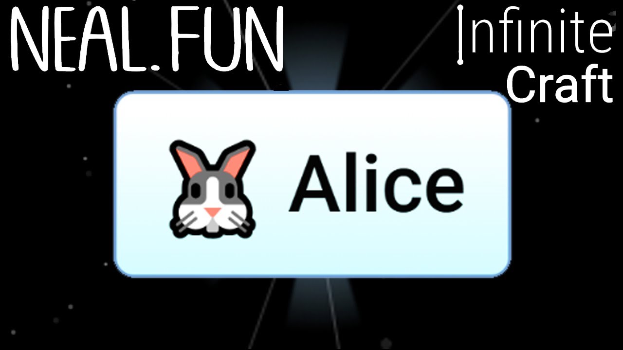 How to Make Alice in Infinite Craft | Get Alice in Infinite Craft - YouTube