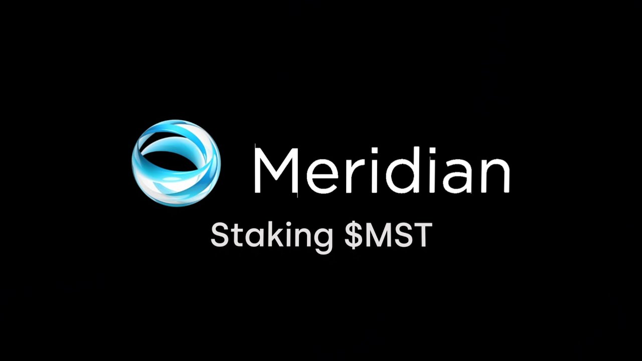 Staking $MST on Meridian - YouTube