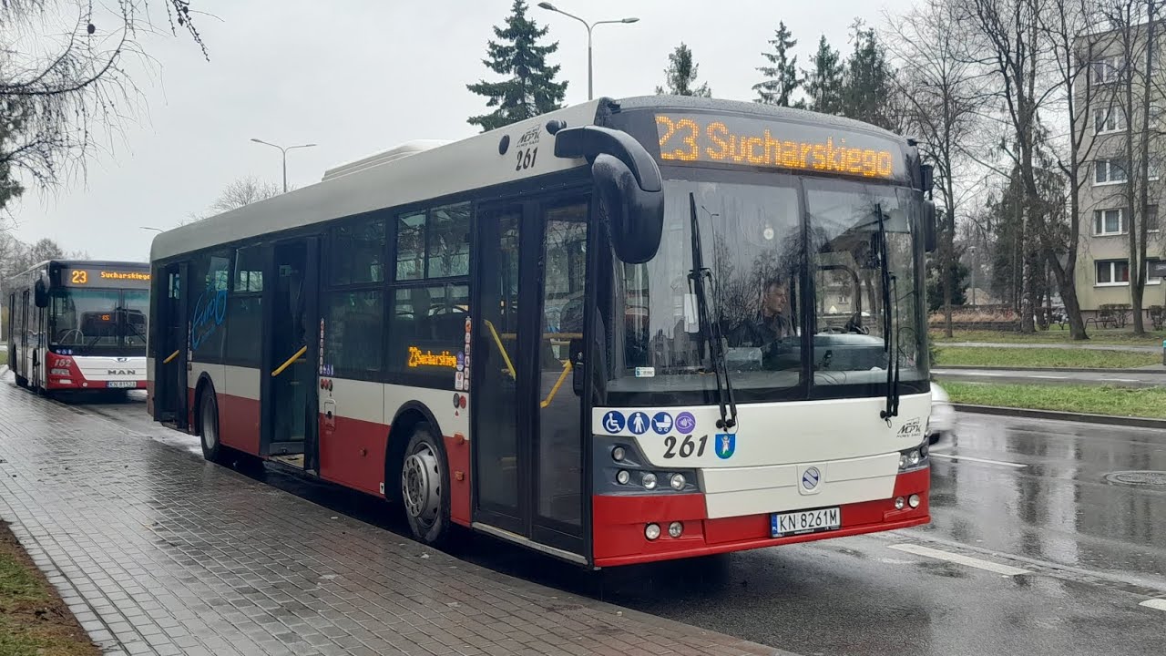 |MPK Nowy Sącz|Solbus SM12 #261 Linia 23(cała trasa!) - YouTube