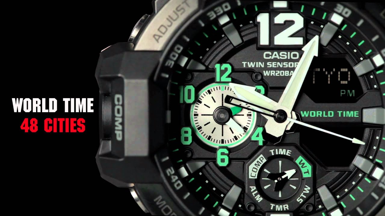 G-Shock Gravitmaster GA1100 Series - YouTube