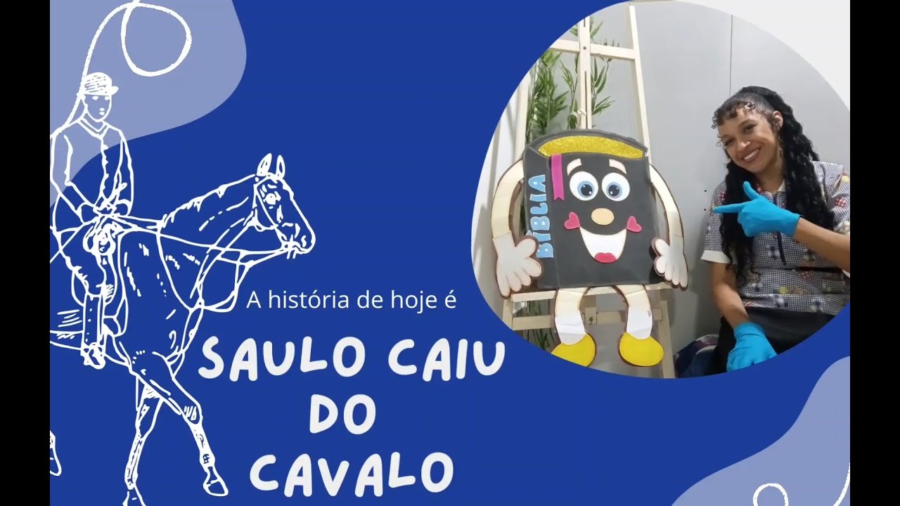 Saulo caiu do cavalo - História para Crianças - YouTube