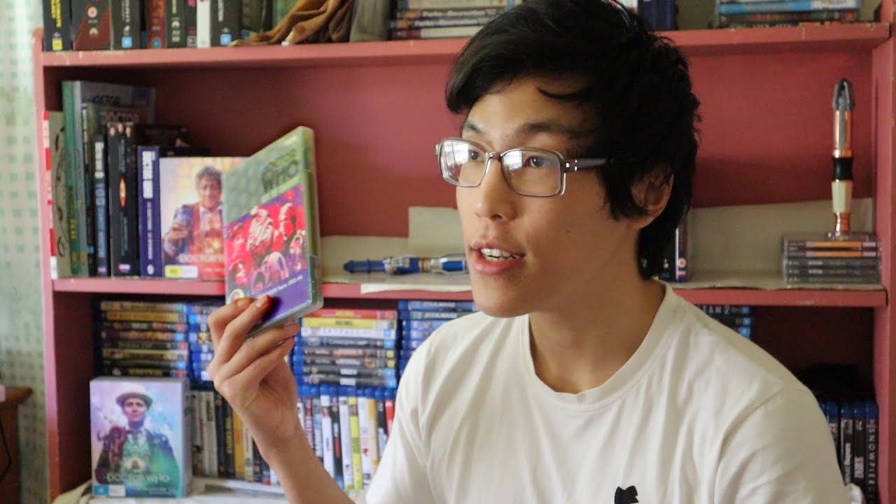the guy who designs the Doctor Who DVD covers in Australia - YouTube