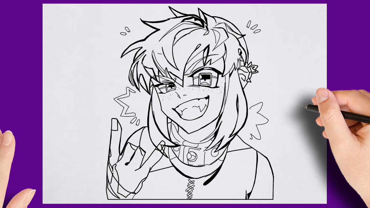 How To Draw Nimona - Nimona - YouTube