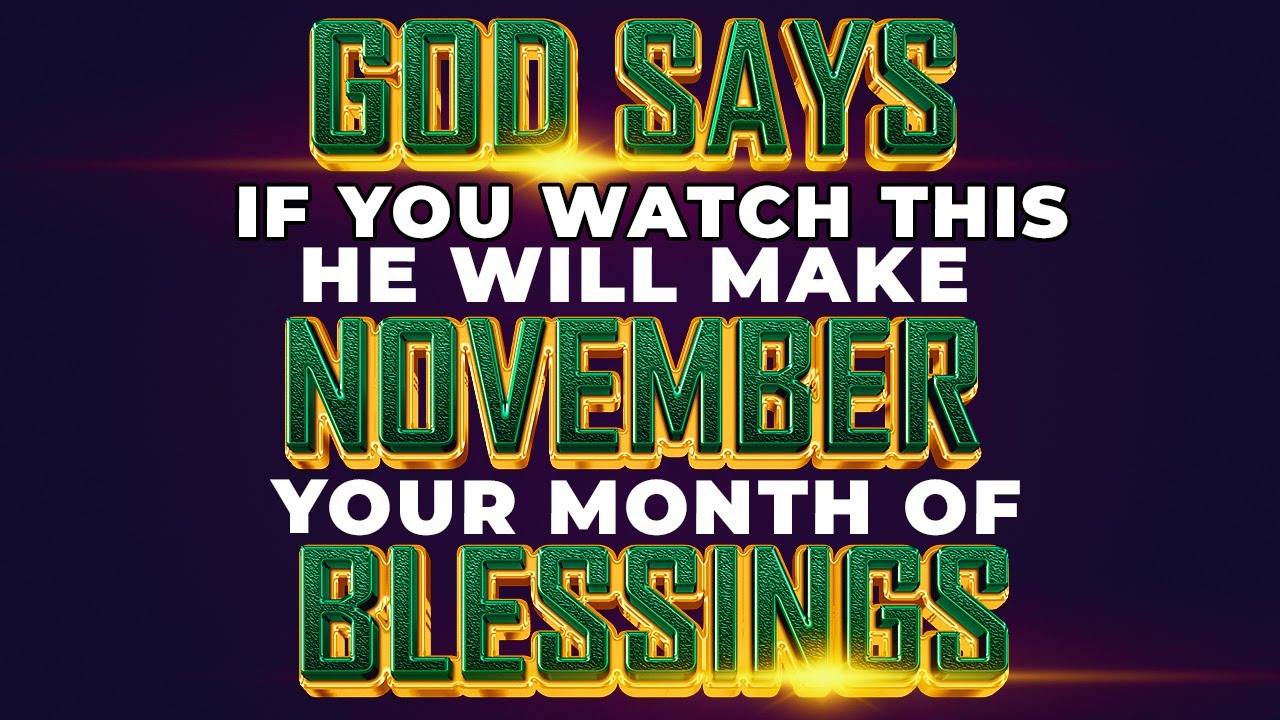 GOD SAYS IF YOU DON'T SKIP, THIS MONTH WILL BE GREAT FOR YOU | Prayer ...