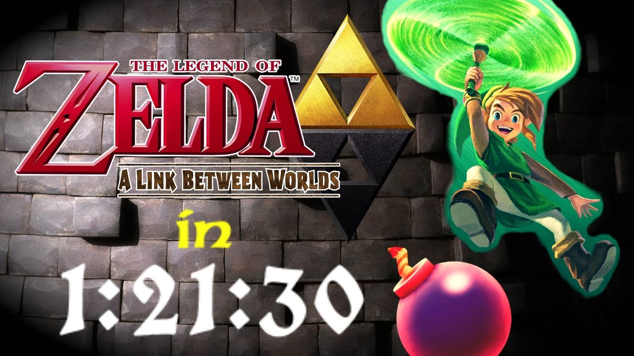 Zelda: A Link Between Worlds - Any% Speedrun (1:21:30) - YouTube