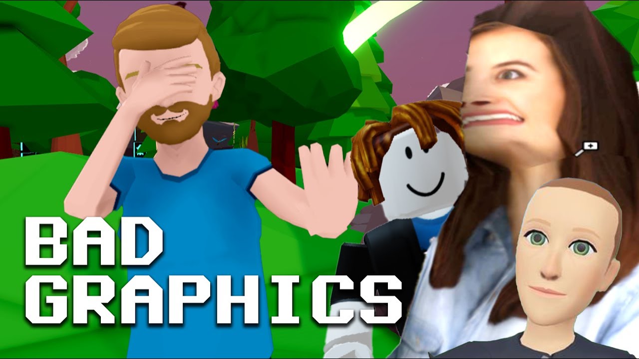 Metaverse graphics are BAD... but here's why - YouTube