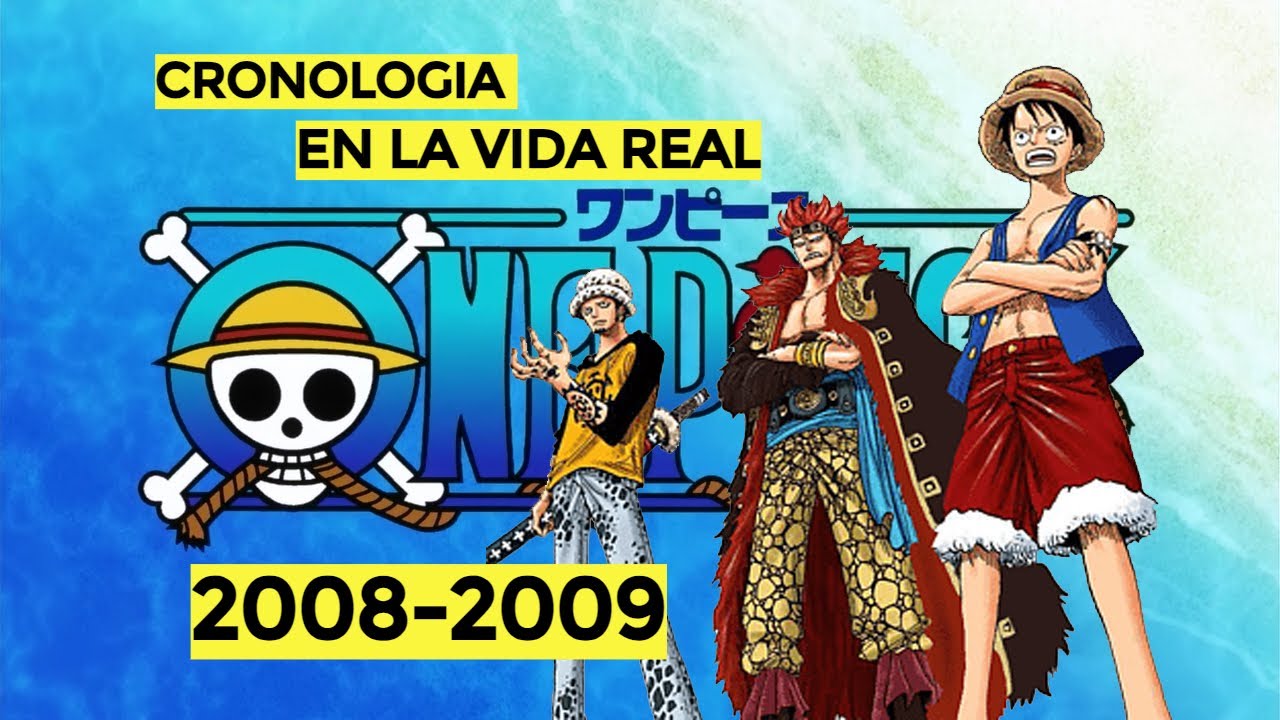one piece cronologia en la vida real 2008 - 2009 - YouTube