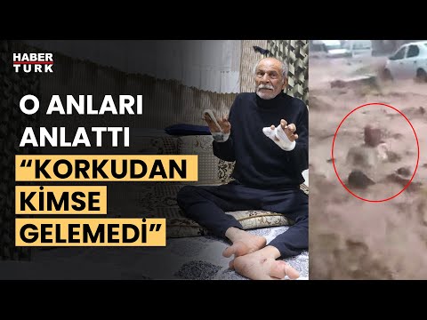 Türkiye bunu konuşuyor! Şanlıurfa'da sele kapılan Reşat Ayva, yaşadıklarını anlattı