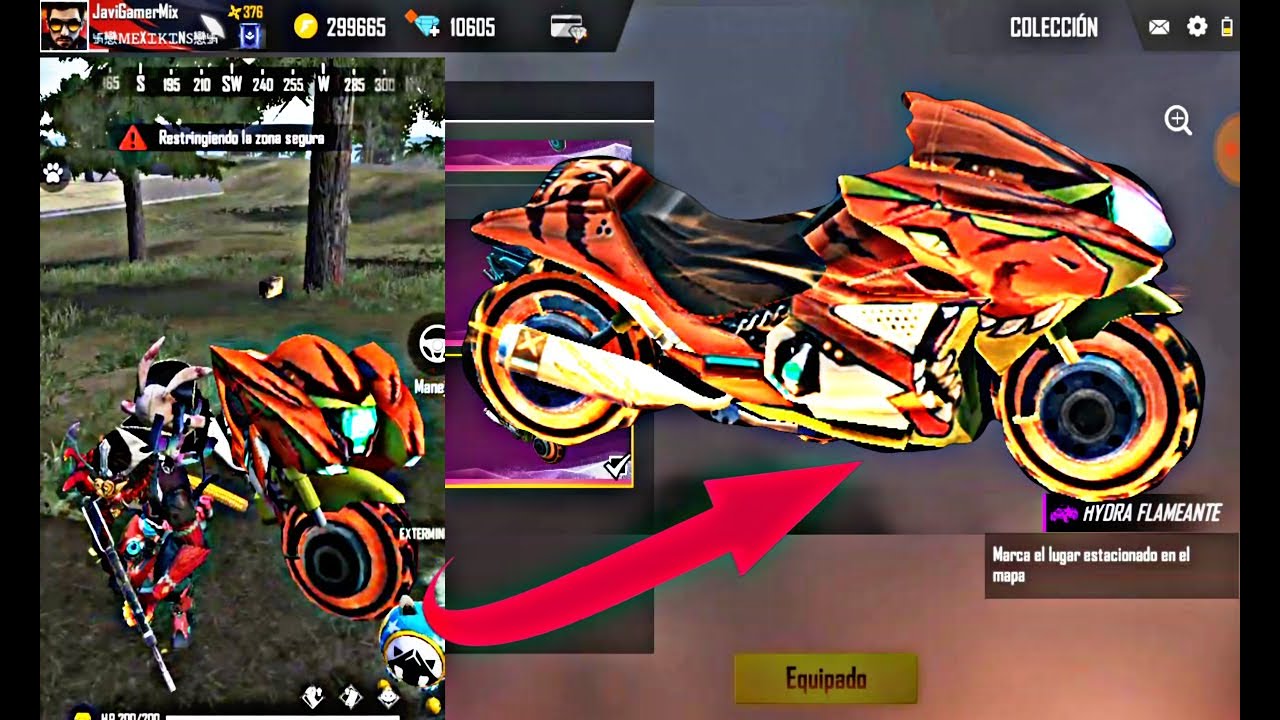 ME GANO LA MOTO MÁS EXCLUSIVA & LEGENDARIA DE FREE FIRE 😲 - YouTube