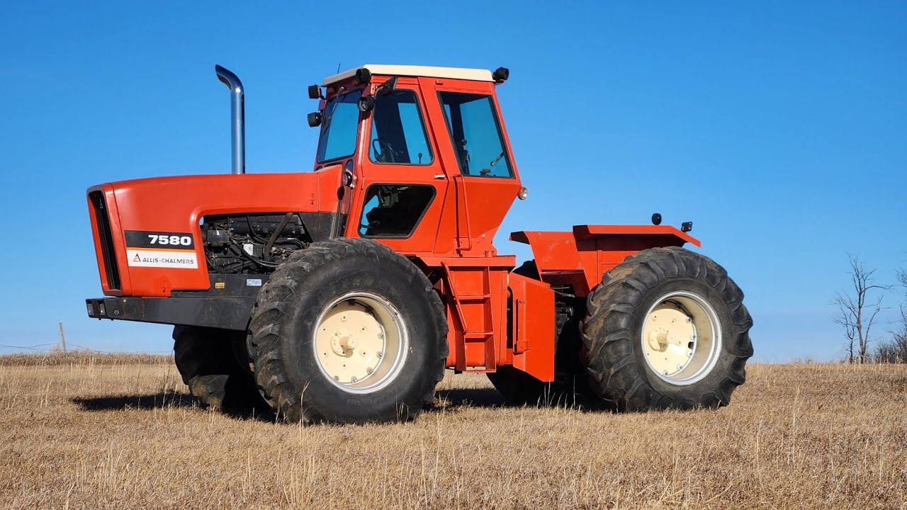 1981 Allis Chalmers 7580 Tractor Sells on Auctiontime December 29th ...