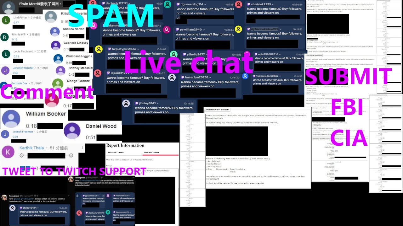 I CAN'T HOLD ANYMORE!~😡🤬(Spam comments,and live chat)[TWEET TO TWITCH ...