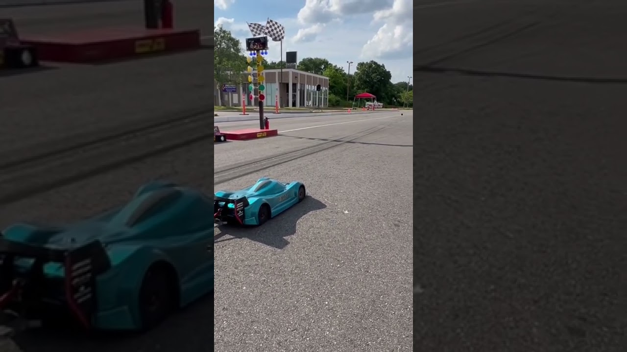 Getting some up close lessons in RC Drag Racing today. - YouTube