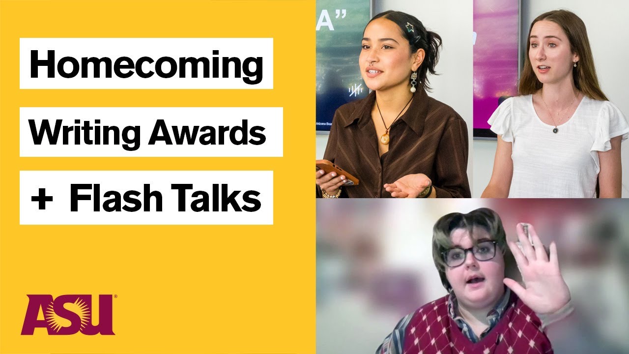 Homecoming Writing Awards + English Flash Talks, 2024 - YouTube