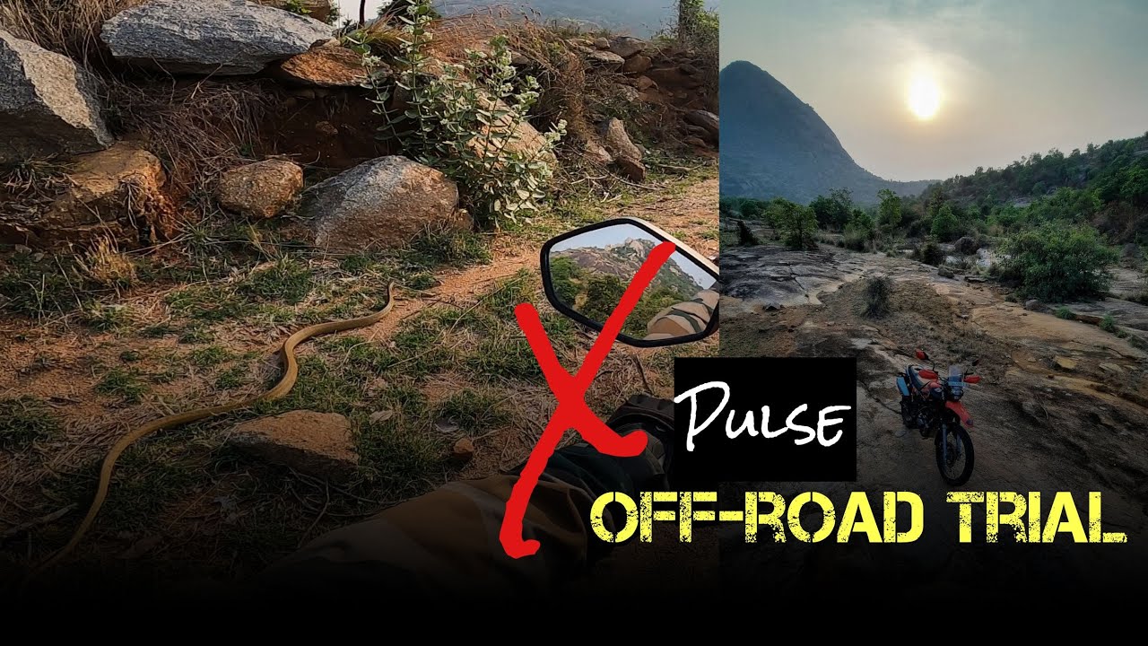 Extreme Off-road on X-Pulse 200 || Snake on Off-road Trail || Divine ...