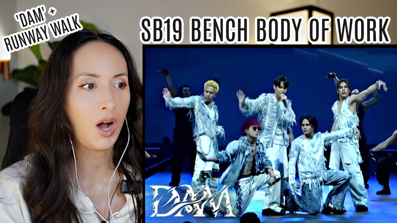 SB19 "DAM" Live Performance on Bench Body of Work REACTION - YouTube