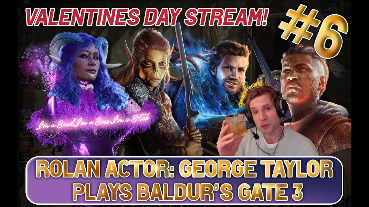 Rolan's actor - George Taylor plays Baldur's Gate 3 - Part 6 - Happy ...