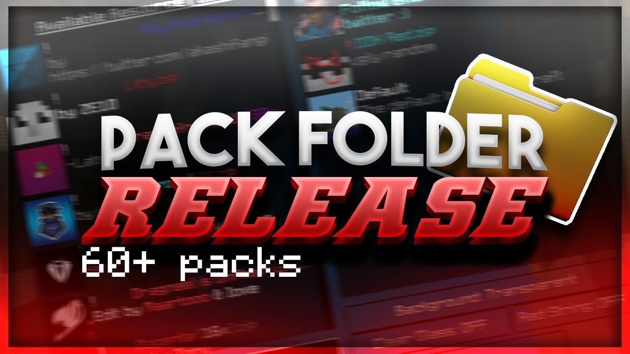 Pack Folder Release (60+ Packs) - YouTube
