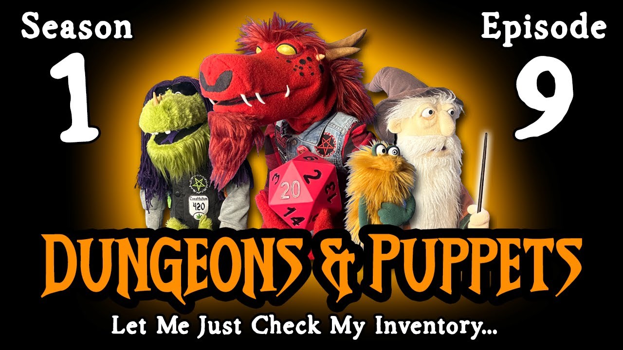 Looting Goblins While a Giant Golem Attacks! | D&D Puppet Skit - YouTube