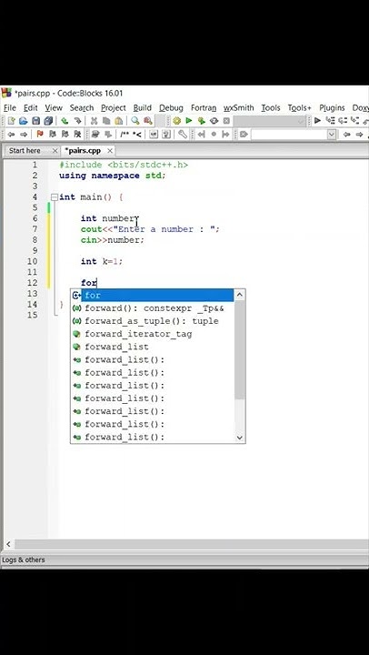 Factorial Code in C++ | #shorts #programming #factorials #shortvideo - YouTube