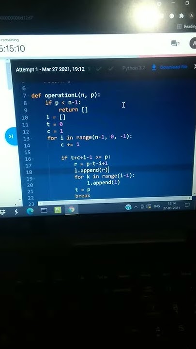 Reversort engineering problem codejam2021 #codejam #codejam2021 #googlecodejam (codejam ...