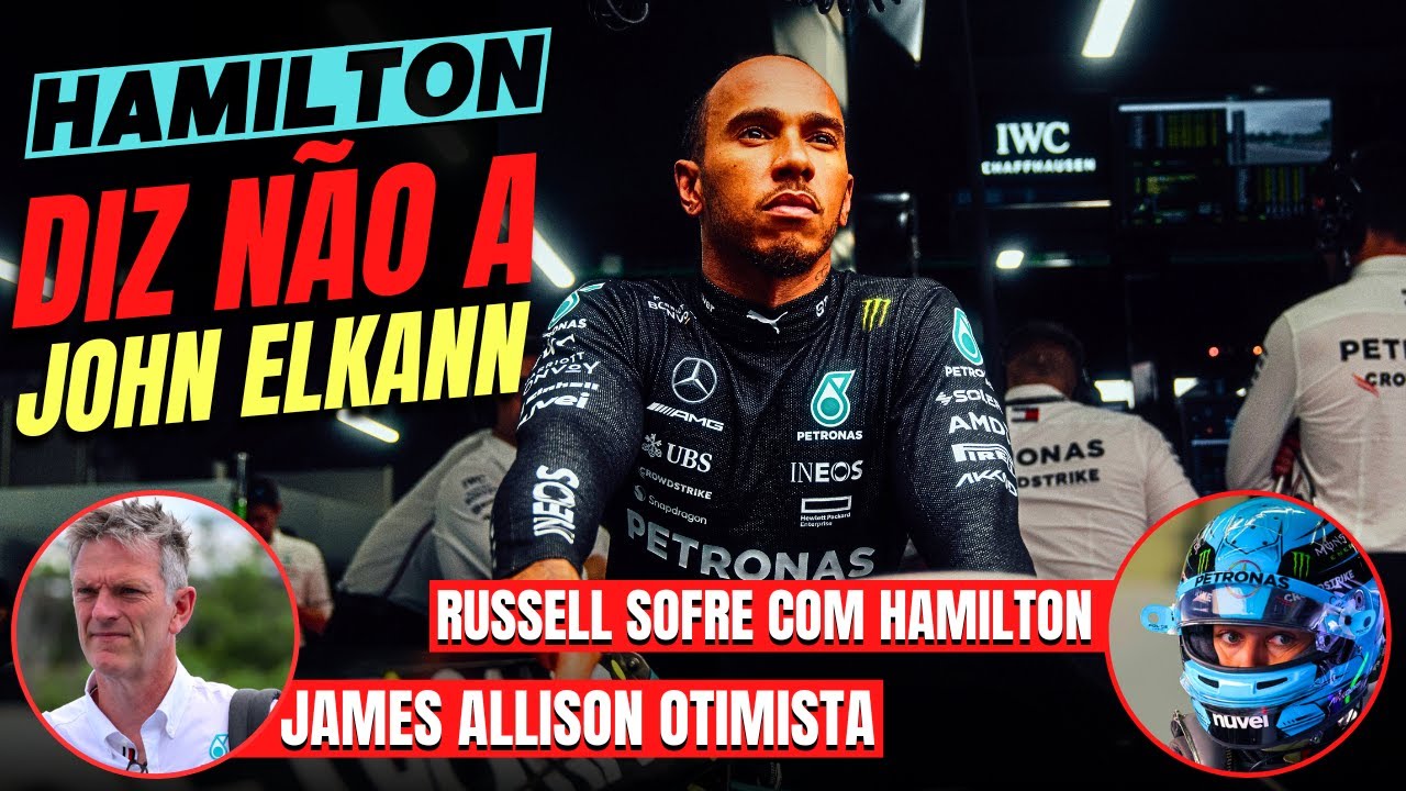 Russell sofre com Hamilton | James Allison otimista | Hamilton recusa ...