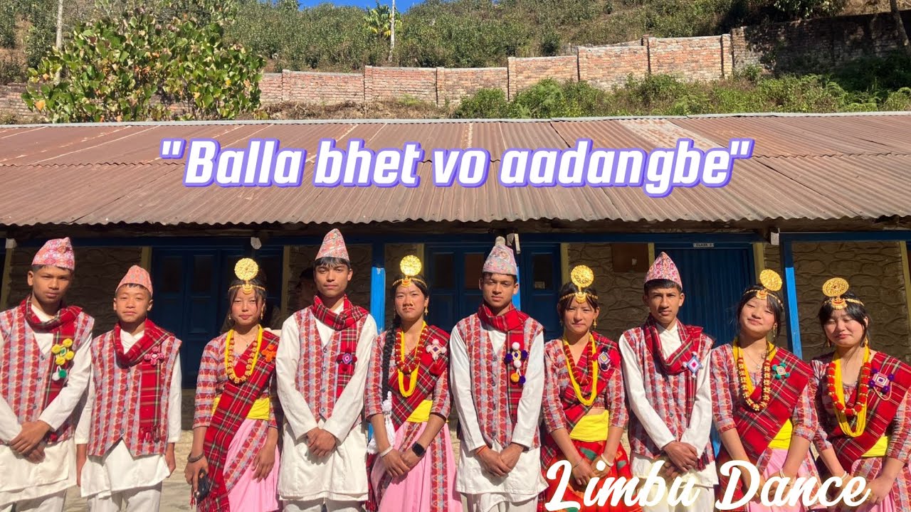 "Balla bhet vo aadangbe#beautiful Limbu cover dance by the students of ...