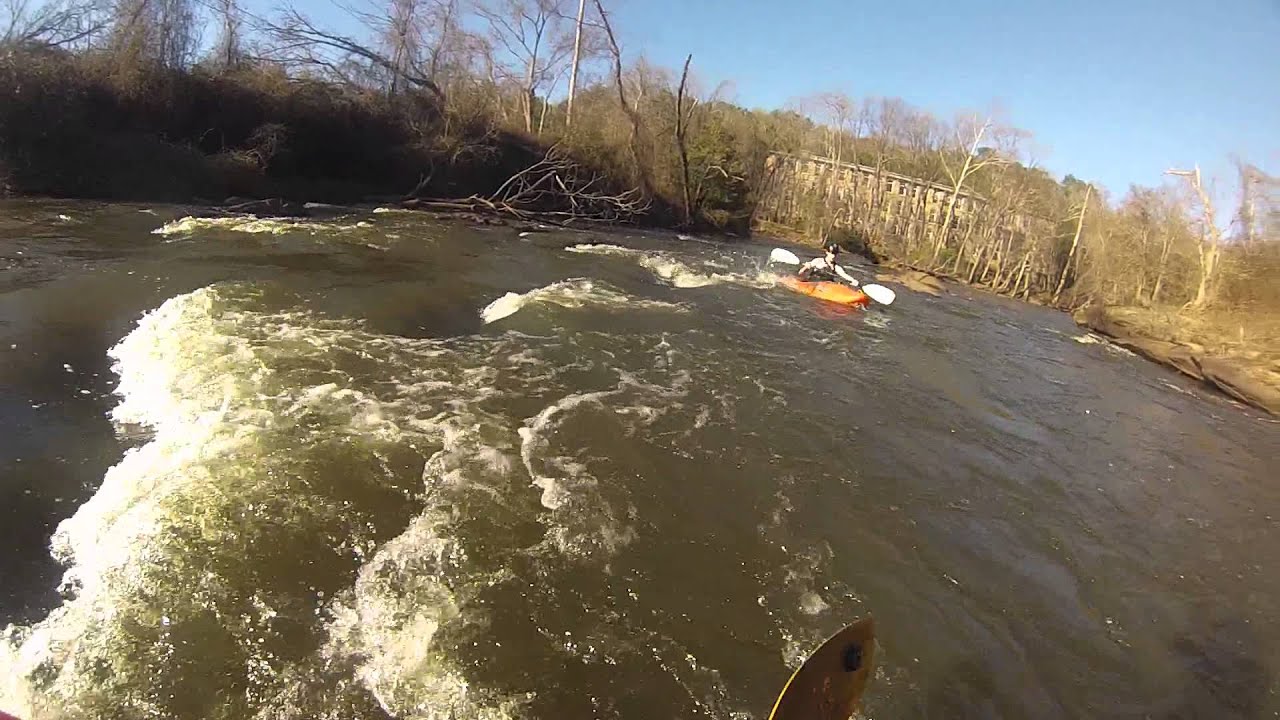 Whitewater Kayaking - Neuse River Attaining - YouTube