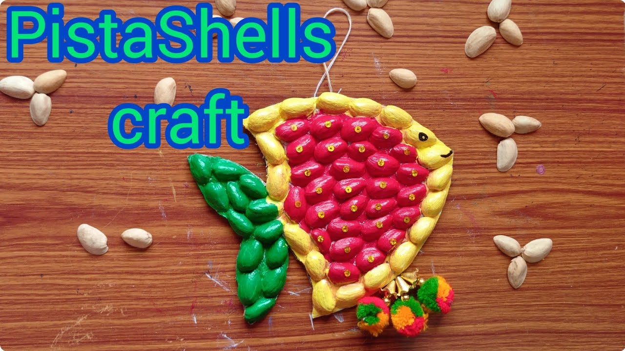 Pista Shells Fish|Home Decor#Craft Ideas#diy#bestoutofwaste#craft# ...