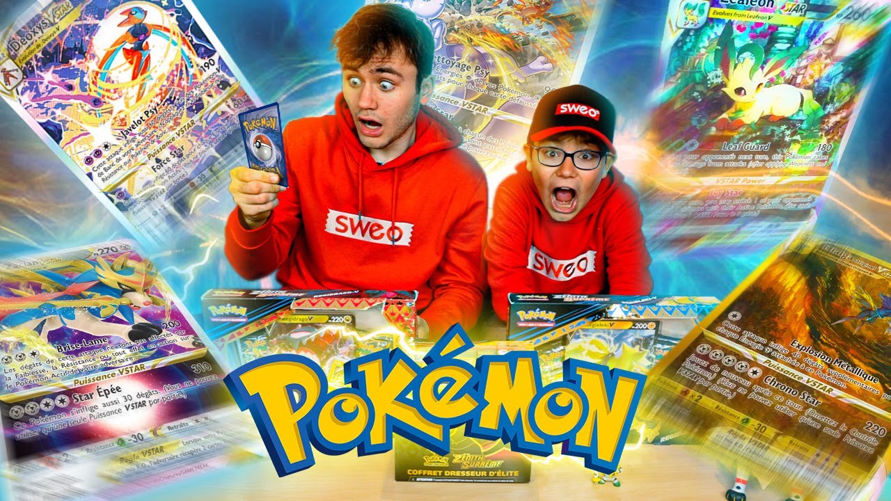 BATTLE D'OUVERTURE DE BOOSTER POKEMON SWAN VS NÉO (vous êtes pas prêt ...