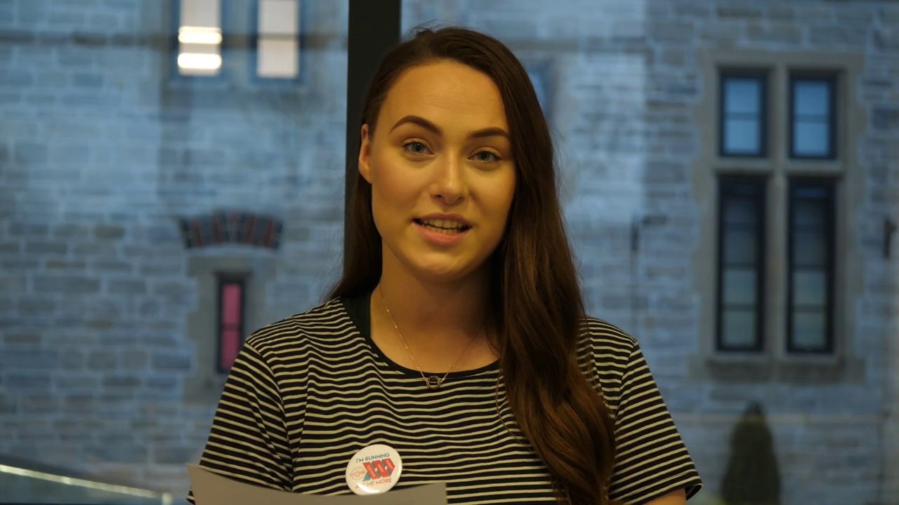 Vice President, Education & Welfare - Victoria Hurley - YouTube