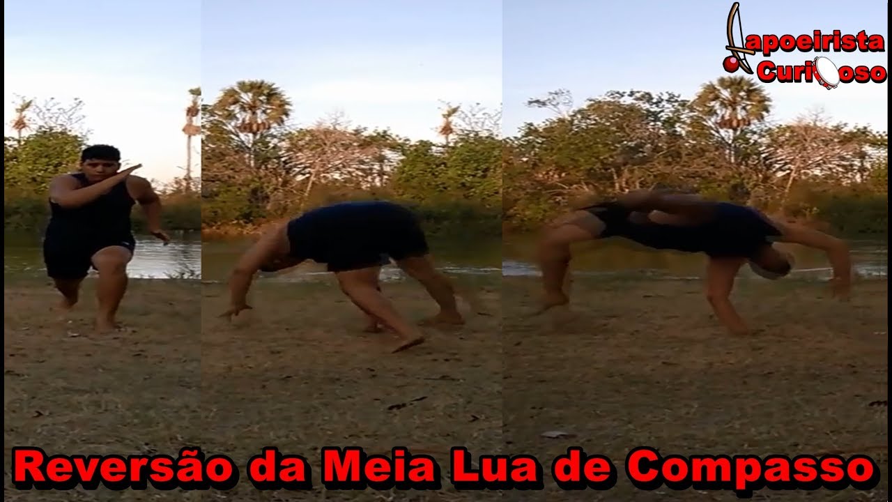 Tutorial Reversão da meia lua de compasso - YouTube