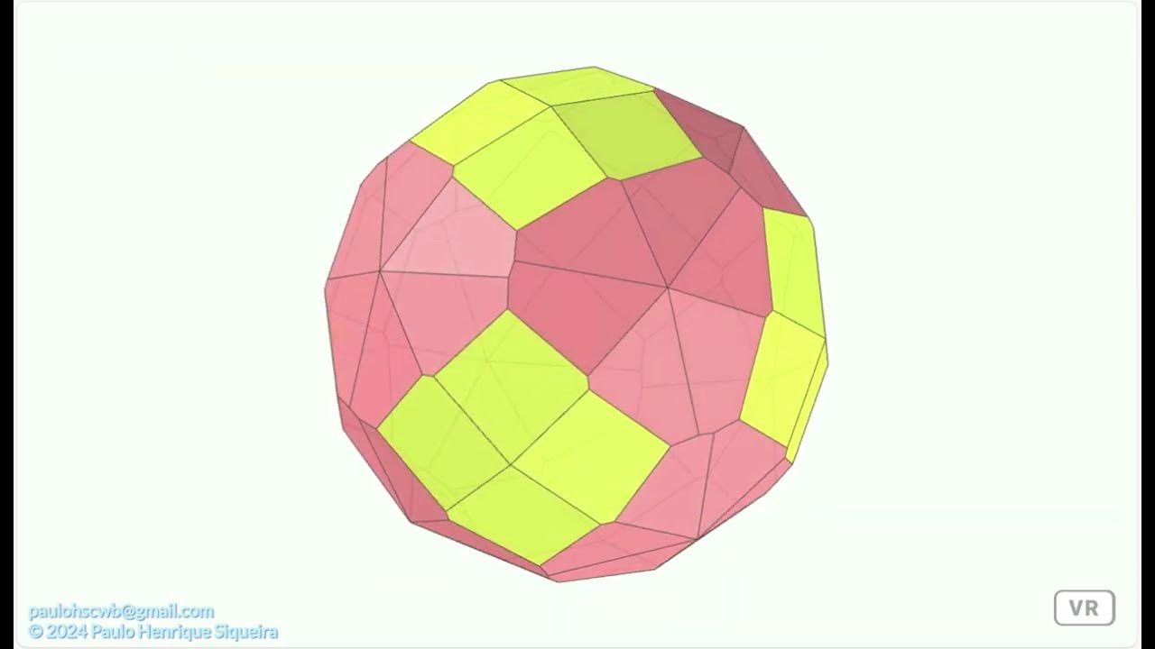 Dual do octaedro truncado snub biscrito - Biscribed dual snub truncated ...