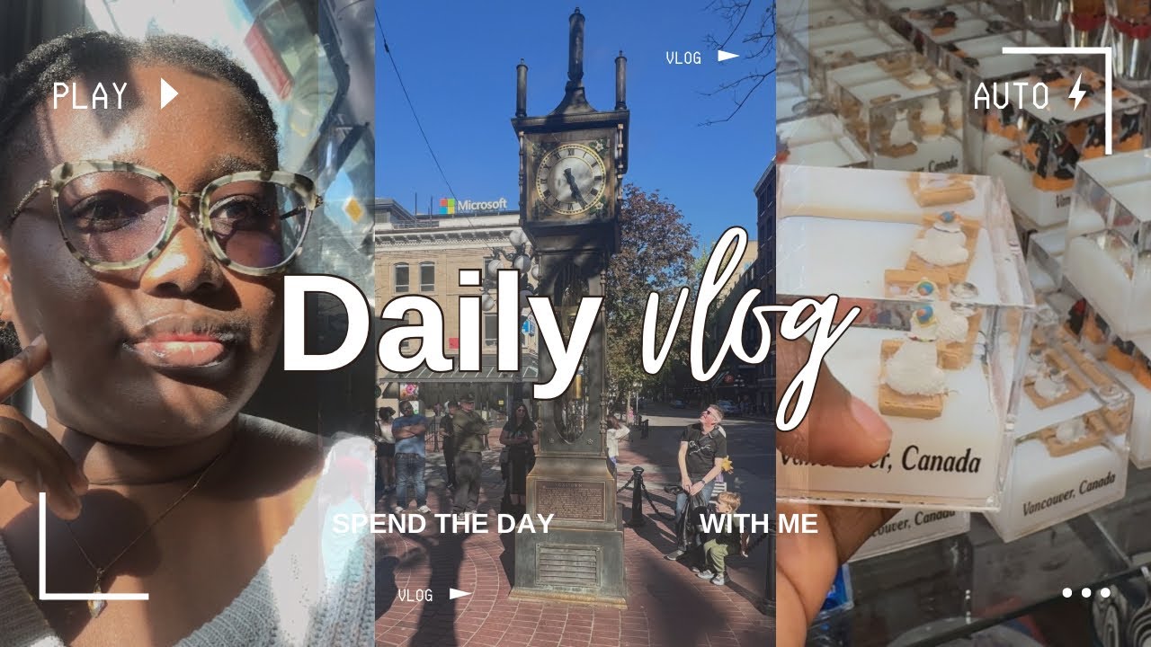 A day in the life in Canada 🇨🇦 | Visit to Gastown Vancouver | Vancouver ...