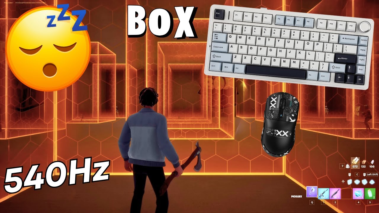 *NEW* MIKE WHEELER SKIN I AULA F75 ASMR😴Fortnite Box Fights Gameplay📦 ...