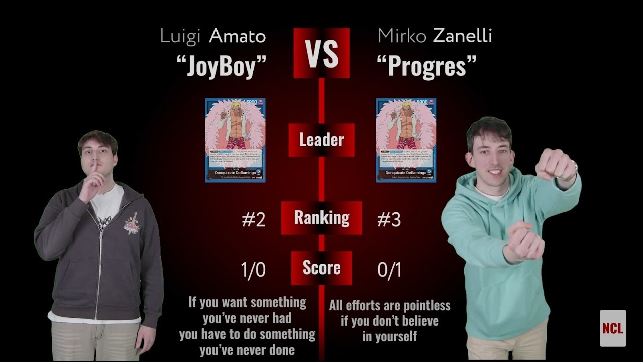 NCL ITALY WEEK 2 | MIRKO VS LUIGI | ONE PIECE CARD GAME | # ...