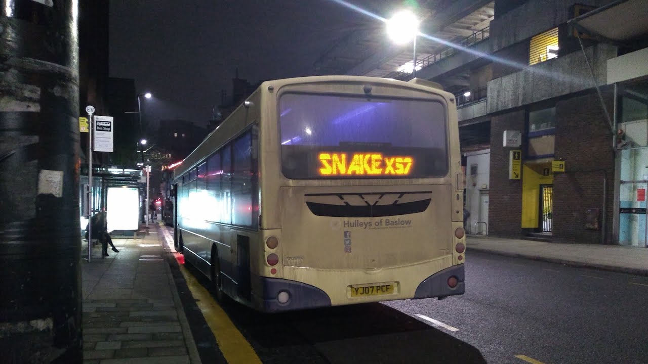 Journey On the Snake X57 Bus linking Manchester to Sheffield - YouTube