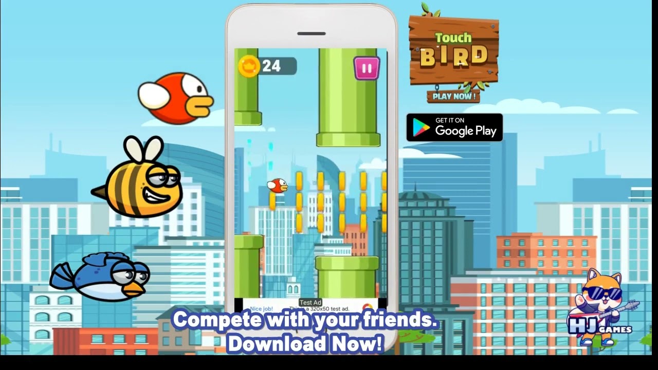 Touch Bird Release! 터치버드 출시! - YouTube