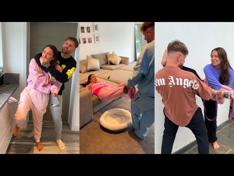 Treating my girlfriend like a dog all day 😂🚶‍♂️🐶
