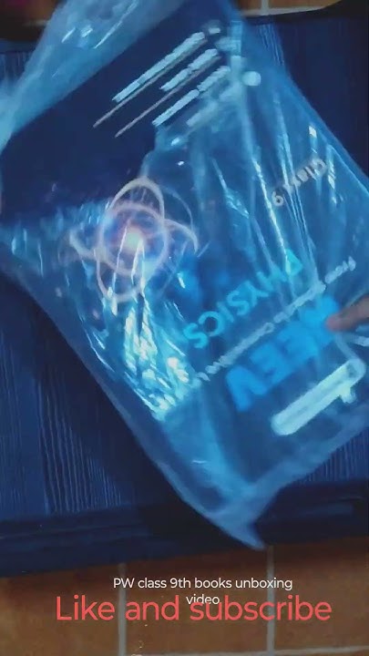 class 9th pw books neev. - YouTube