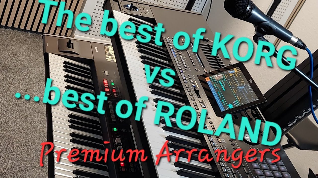 Korg Pa5x vs Roland G70 / PianoSounds (Original) - YouTube