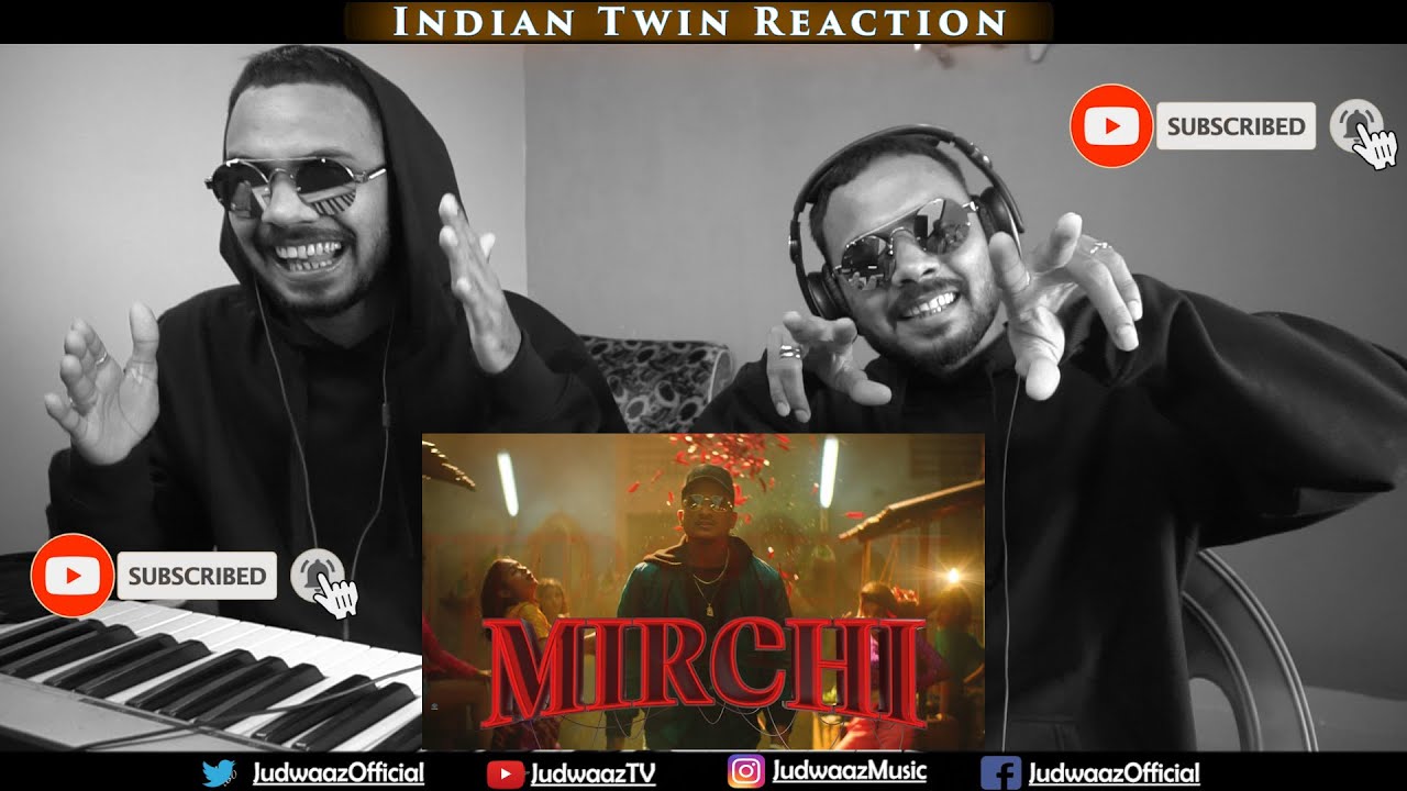 Indian Twin Reaction | DIVINE - MIRCHI Feat. Stylo G, MC Altaf & Phenom ...